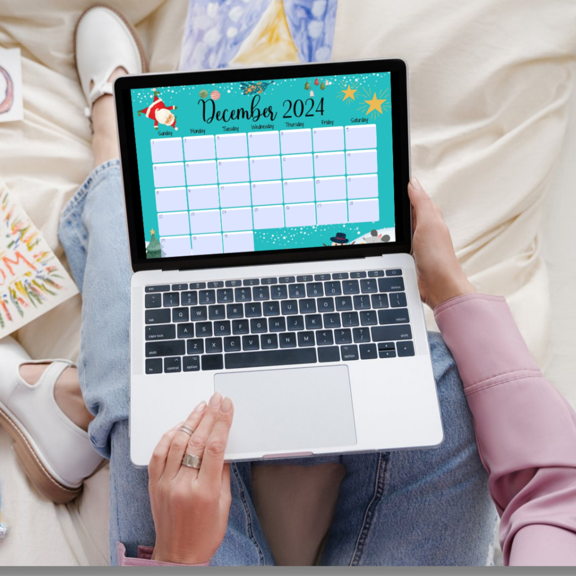 EDITABLE School Calendar 2024-2025 From July to June, Printable Monthly ...
