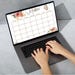 EDITABLE October 2025 Calendar, Beautiful Pumpkins, Colorful Flowers ...