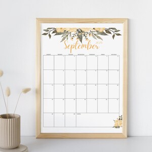 Printable 2025 September Calendar, Editable Homeschool Planner, Back to ...