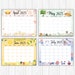 EDITABLE Academic Calendar, Printable Fillable Planner, Homeschool ...