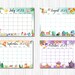 EDITABLE Academic Calendar, Printable Fillable Planner, Homeschool ...