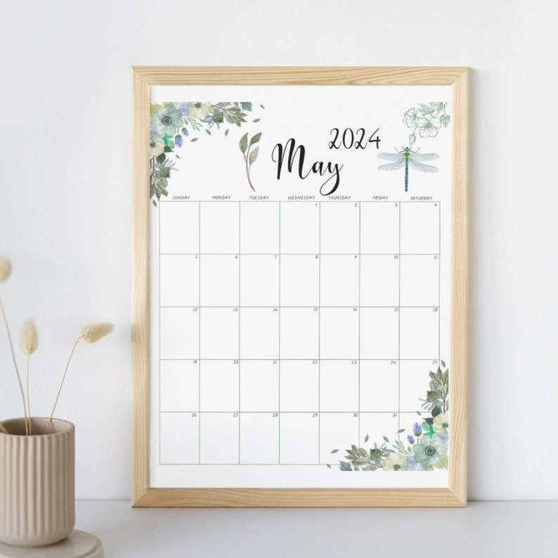 Editable 2024 May Planner, May Schedule, Printable May Calendar, 2024 ...