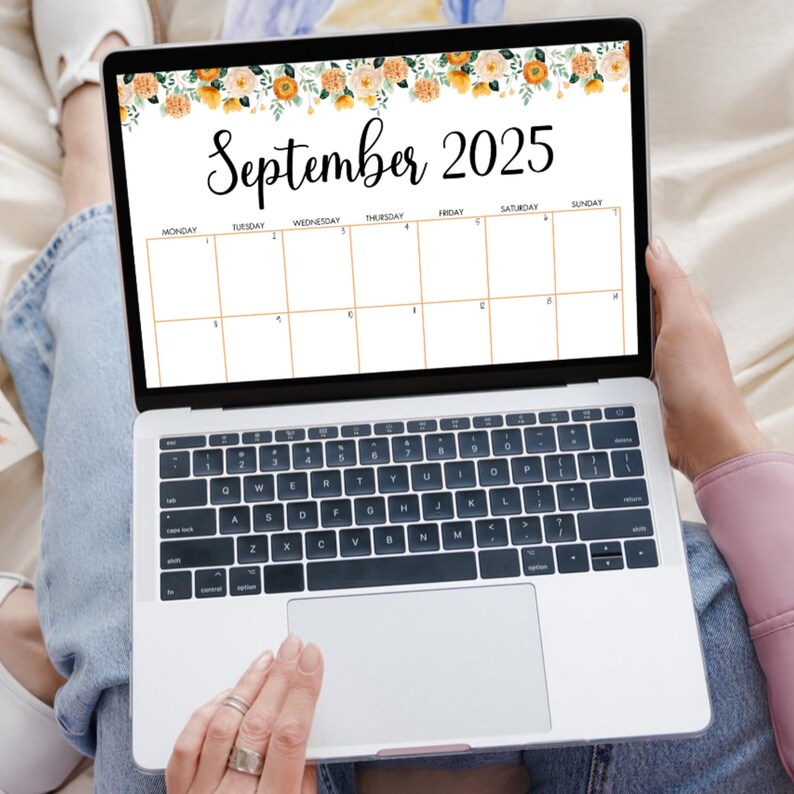 EDITABLE September 2025 Calendar, Printable Calendar, Homeschool ...
