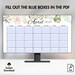 EDITABLE April 2025 Calendar, Happy Easter Day, Green Butterfly ...
