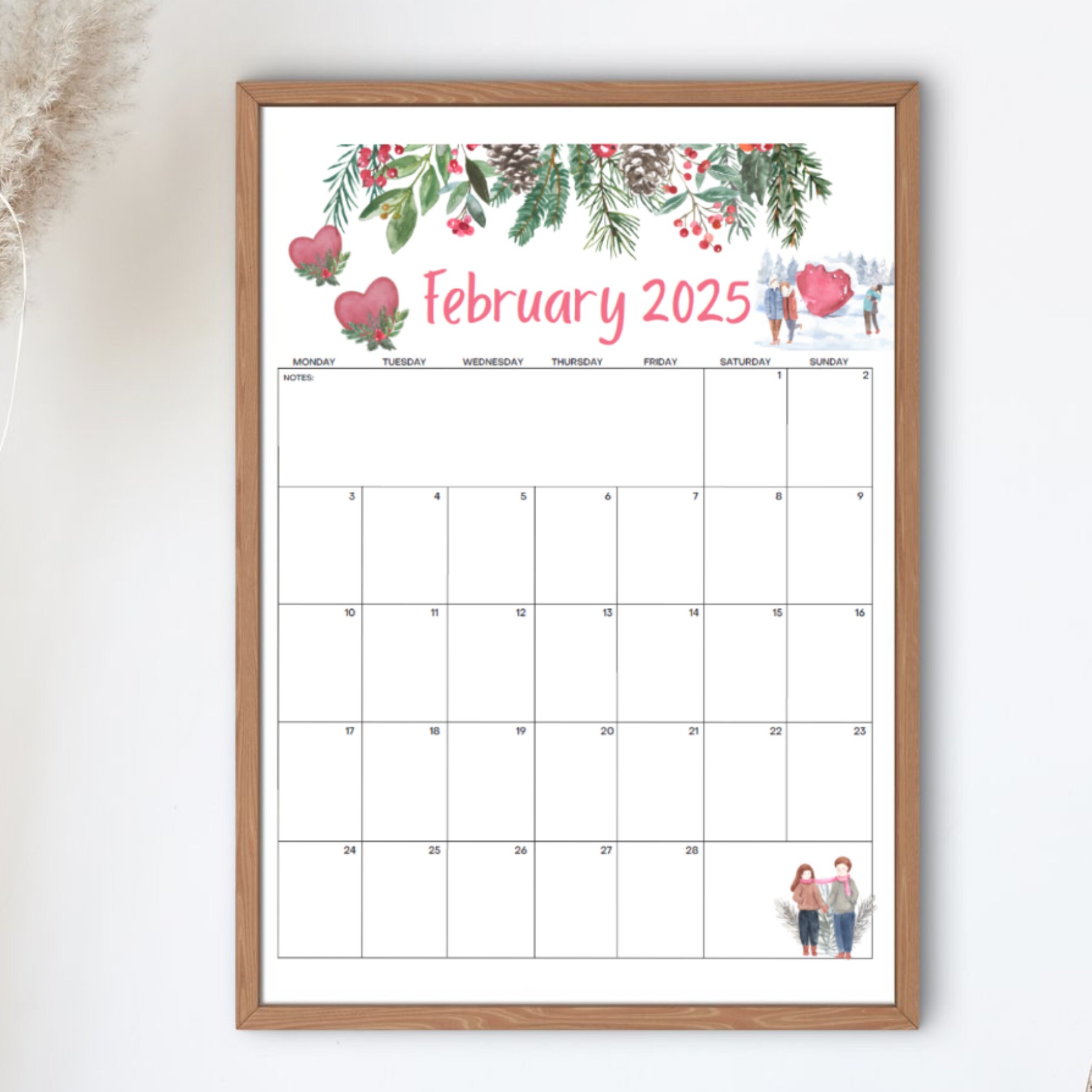 EDITABLE School Year Calendar 2024-2025 From September to August ...