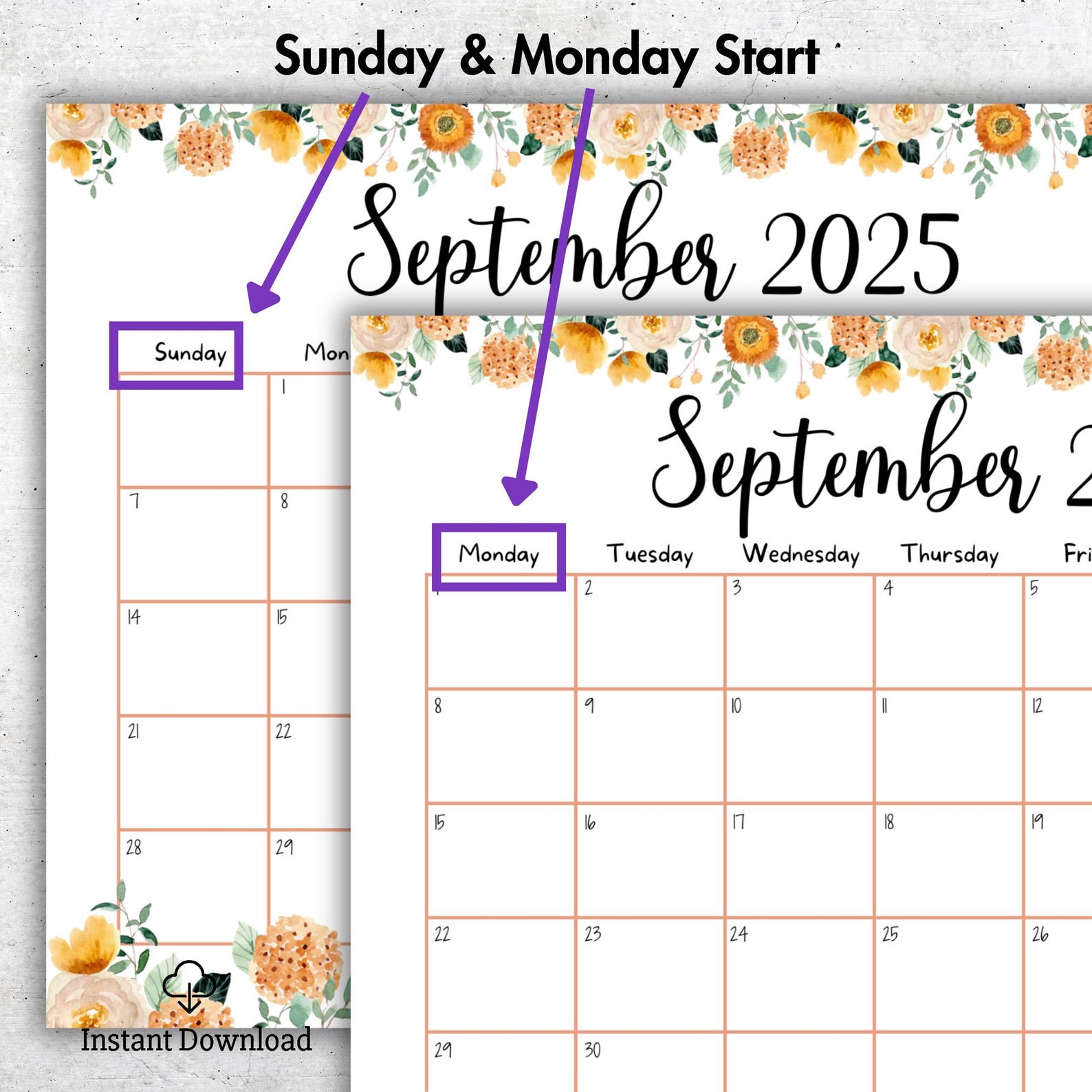 EDITABLE September 2025 Calendar, Homeschool Calendar, Academic ...