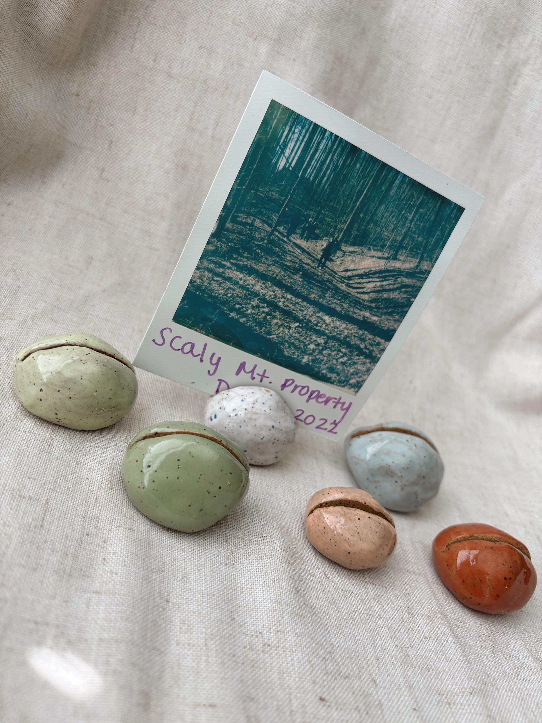 Ceramic Polaroid/photo Stand - the Blob - Etsy
