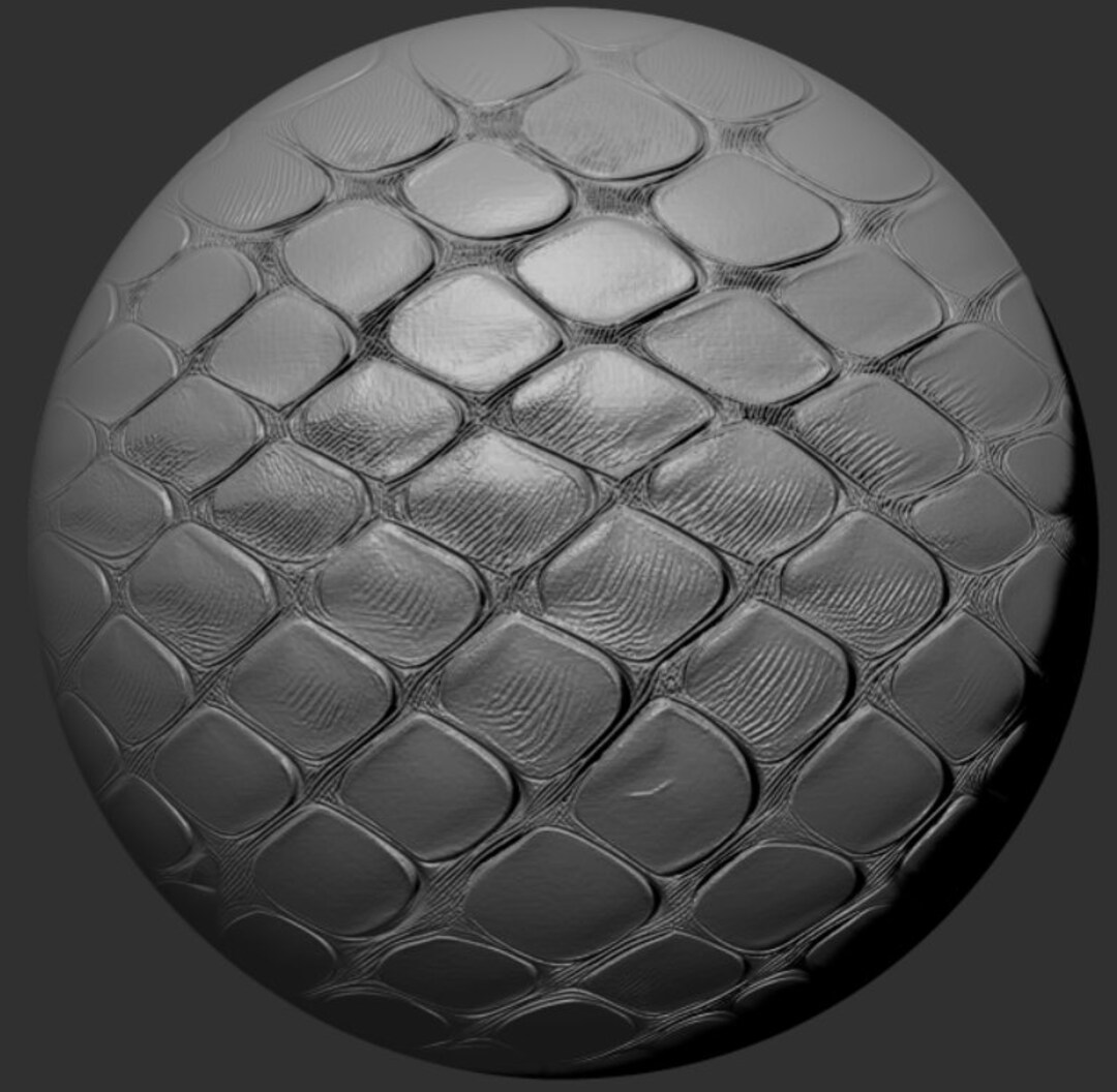 12 Reptile Skin Alphas for Zbrush - Etsy