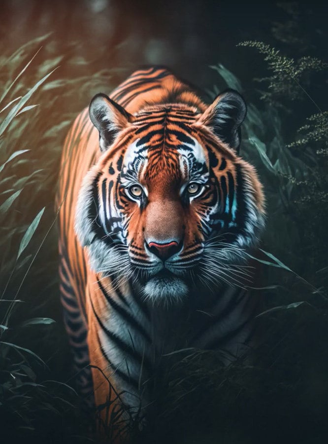 4 Midjourney Prompts for Realistic Tiger and Animals - Etsy