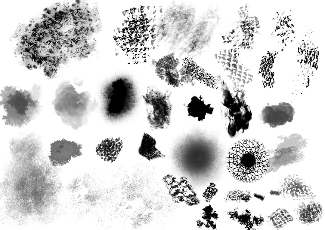 100 Dragon's Brushes for Photoshop - Etsy