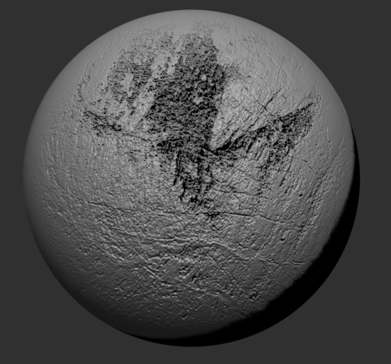 Plaster/rock Alpha for Zbrush - Etsy