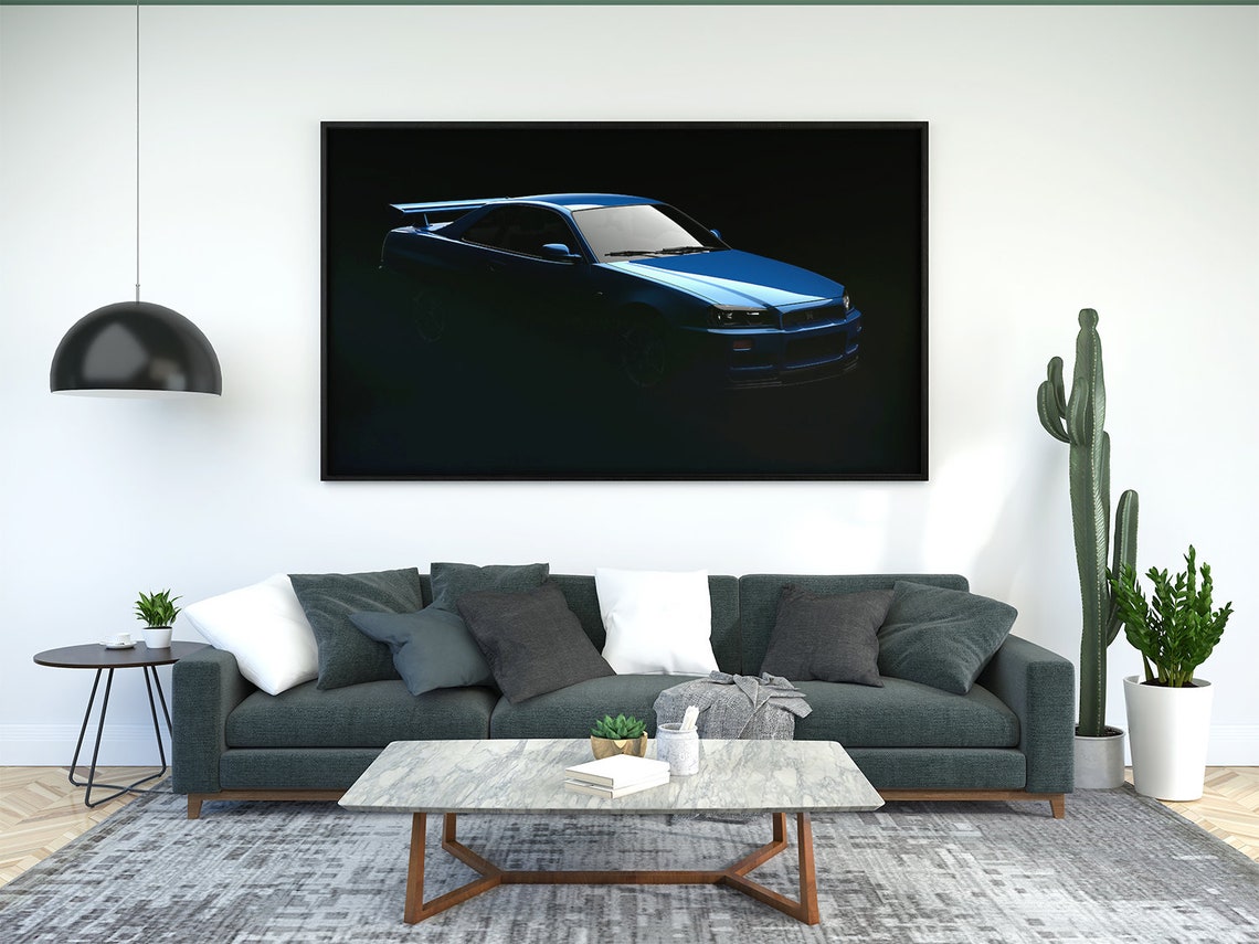 Skyline R34 Ready to Print in VERY HIGH QUALITY - Etsy