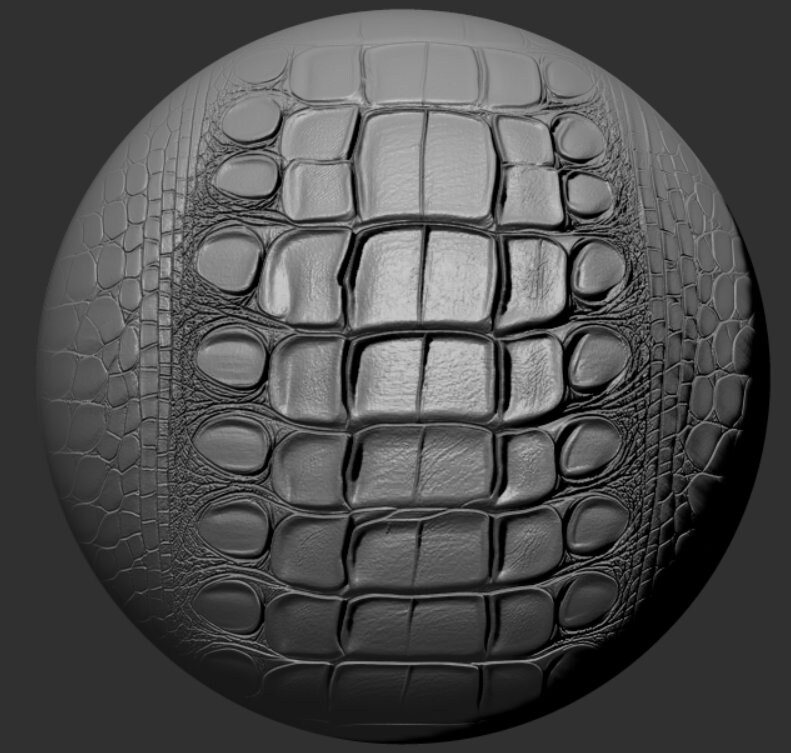 12 Reptile Skin Alphas for Zbrush - Etsy