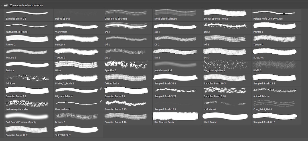 65 Brush for Photoshop - Etsy