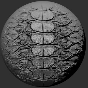12 Reptile Skin Alphas for Zbrush - Etsy
