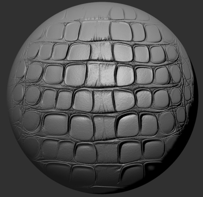12 Reptile Skin Alphas for Zbrush - Etsy