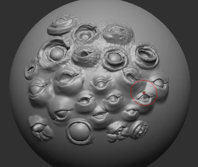 Monster Brush for Zbrush - Etsy