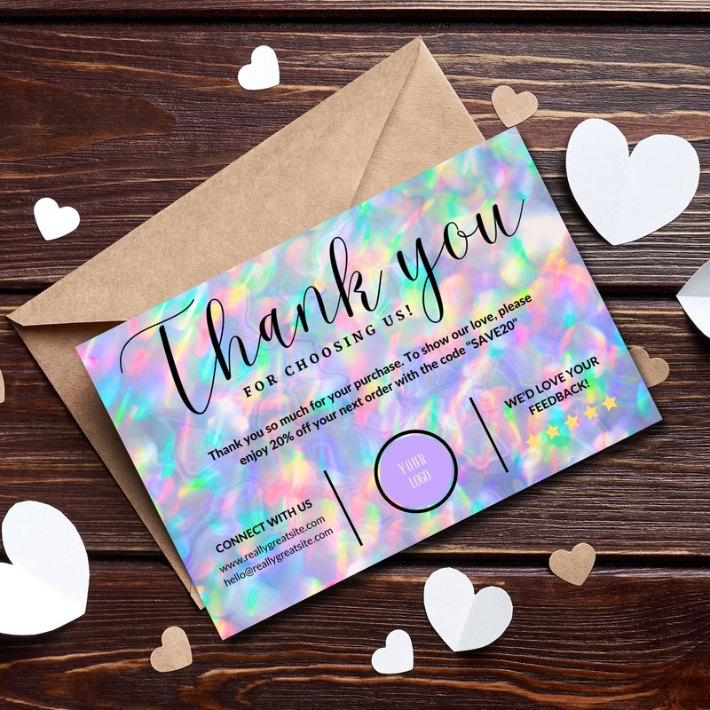 Package Insert - Etsy