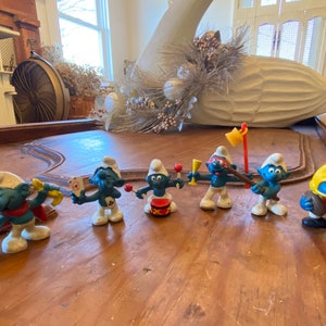 Vintage Smurf Figurines Collection - 1960s 1970s 1980s Variety - 25 ...