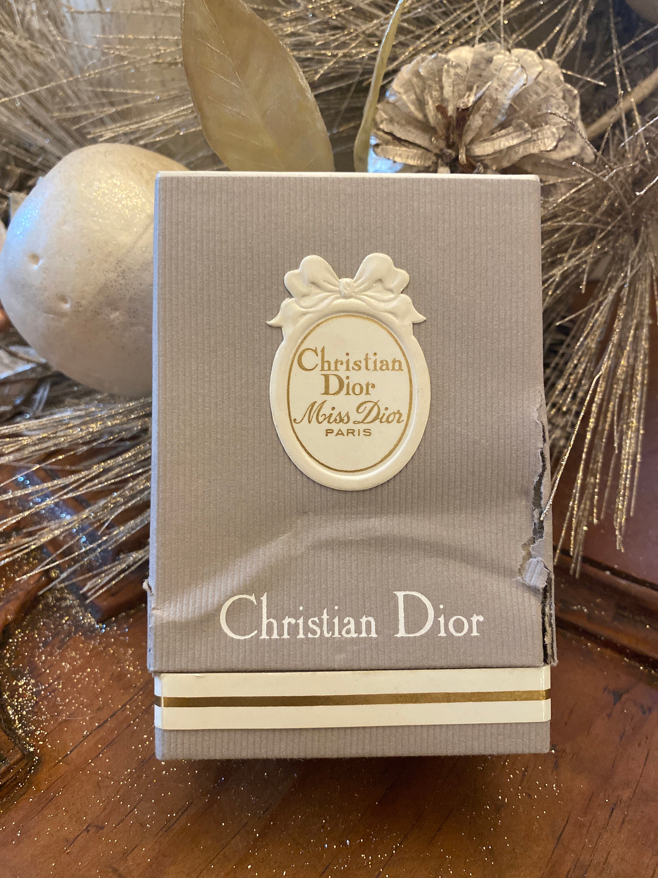 Vintage Christian DIOR Miss Dior Parfum Perfume in Original Box 1953 ...