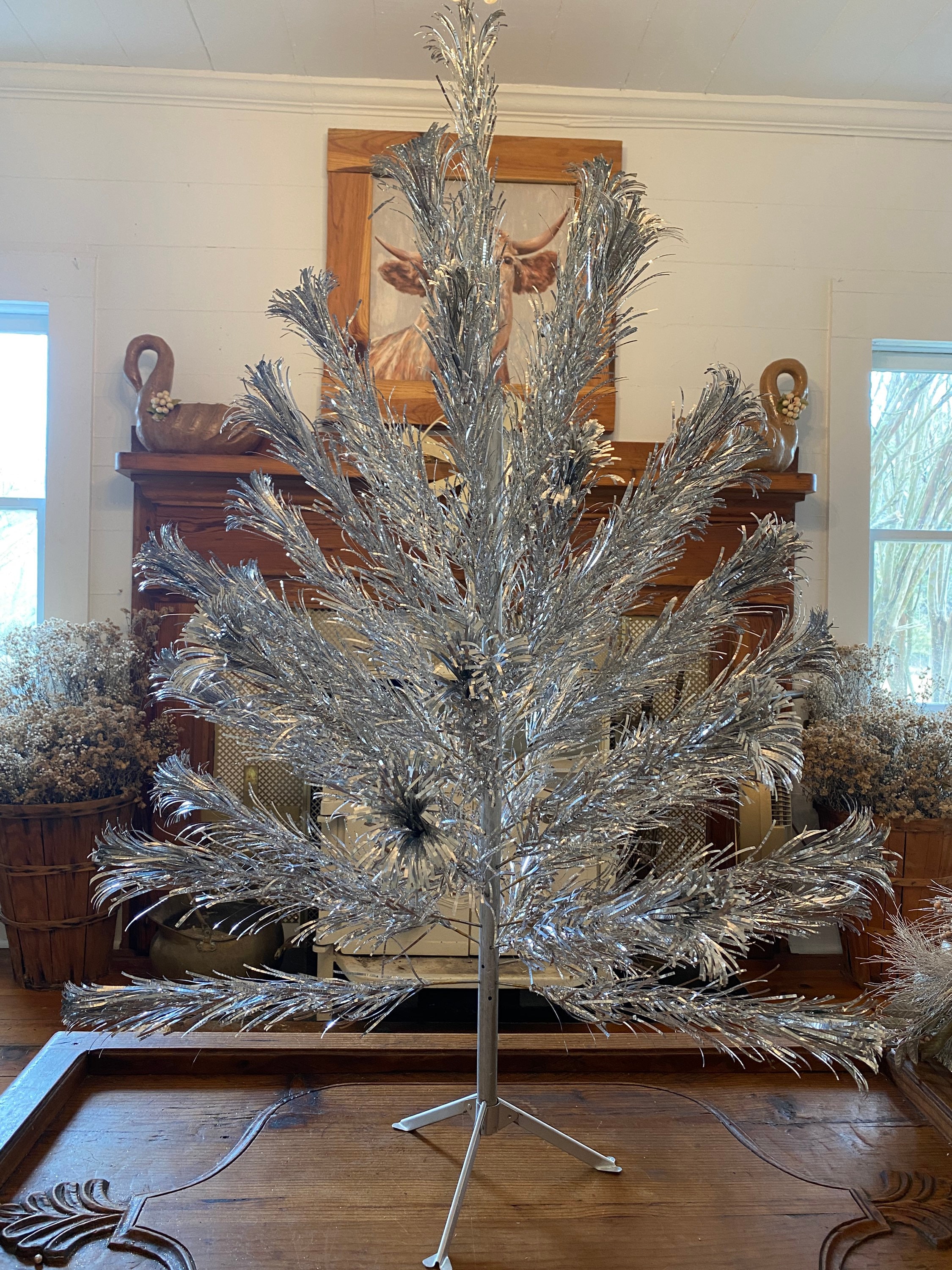 1950s Aluminum Christmas Tree