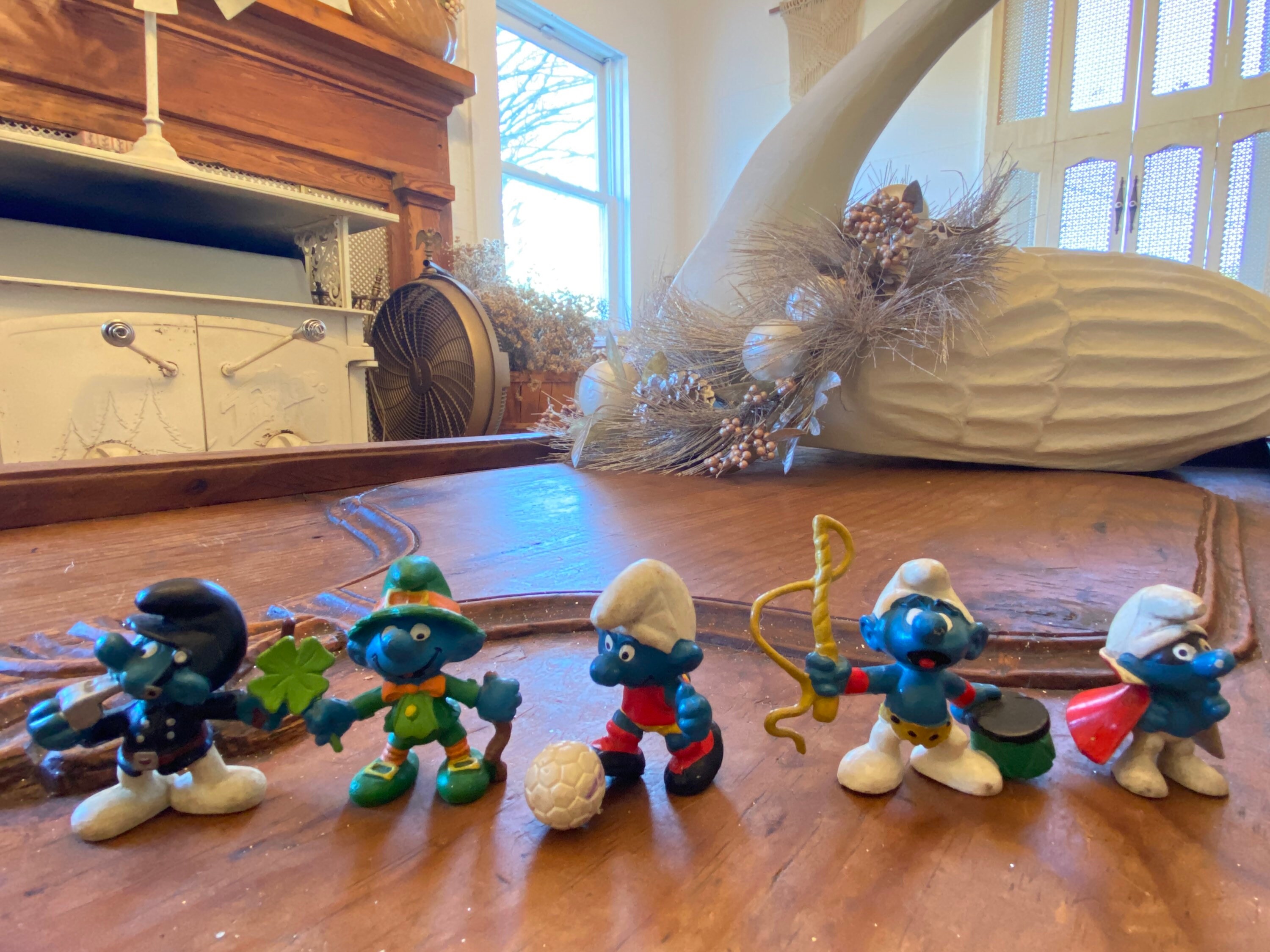 Vintage Smurf Figurines Collection 1960s 1970s 1980s Variety 25 Piece ...