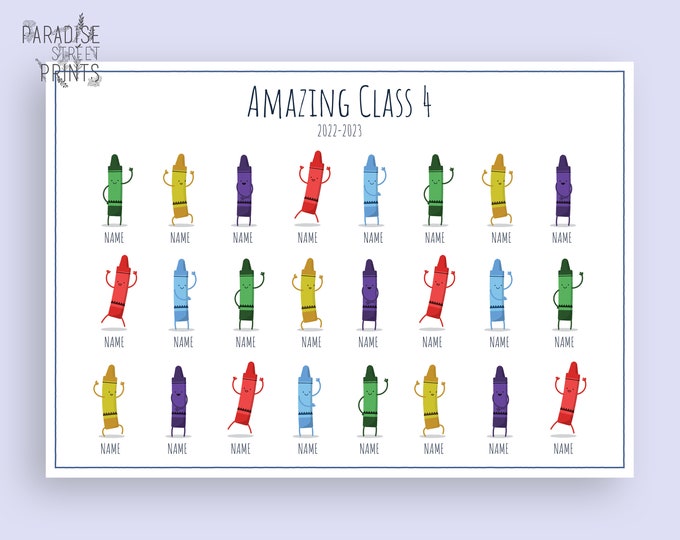 Personalised End of Year Gift for Students, Class Gift, Class Present ...