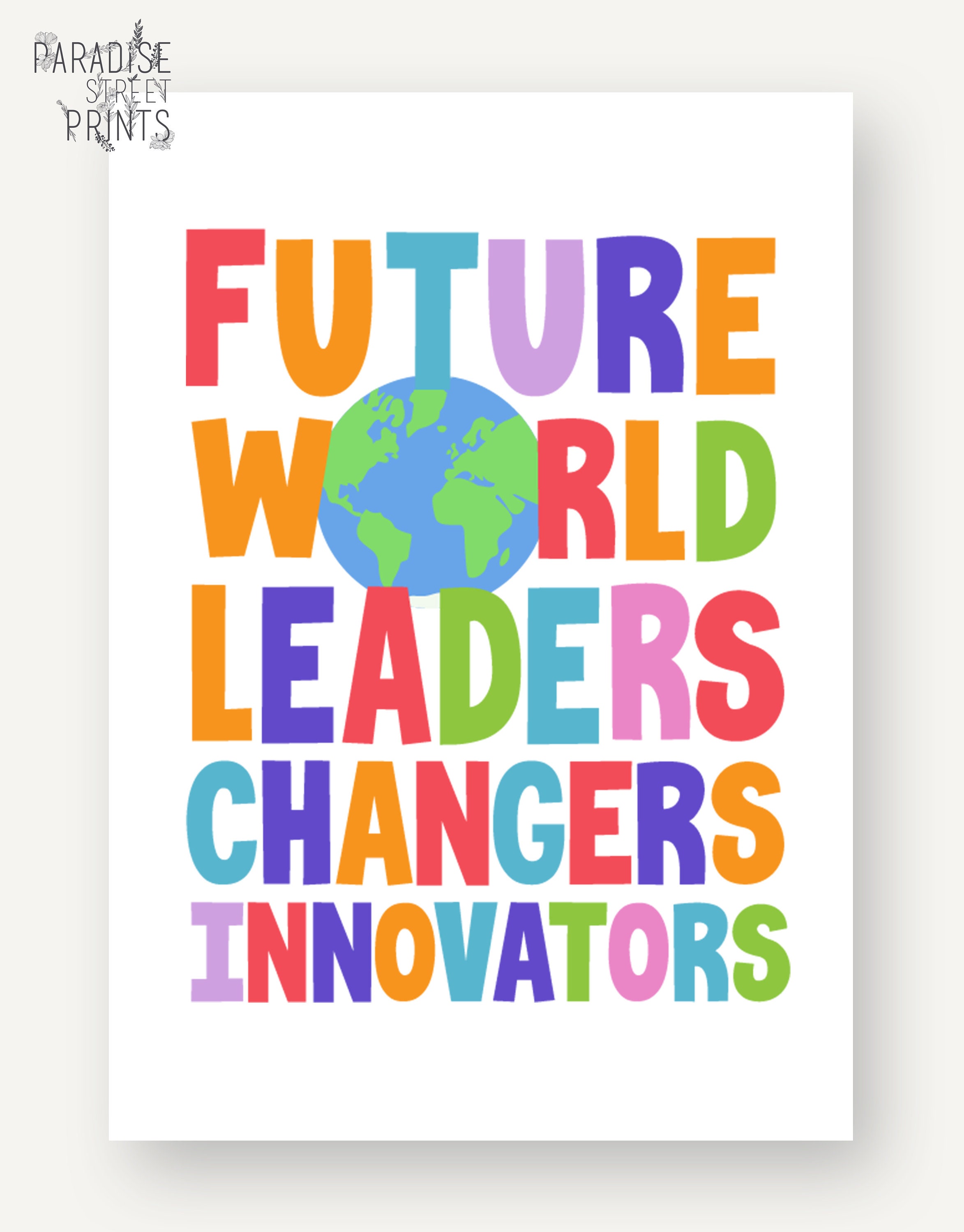 Inspirational Classroom Poster, Motivational Kid's Print, Positive ...
