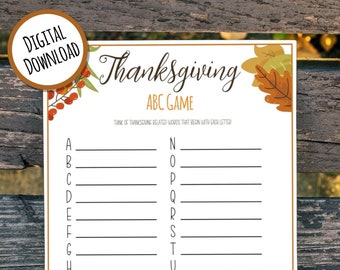 Thanksgiving Word Scramble | Thanksgiving Printable | Friendsgiving ...