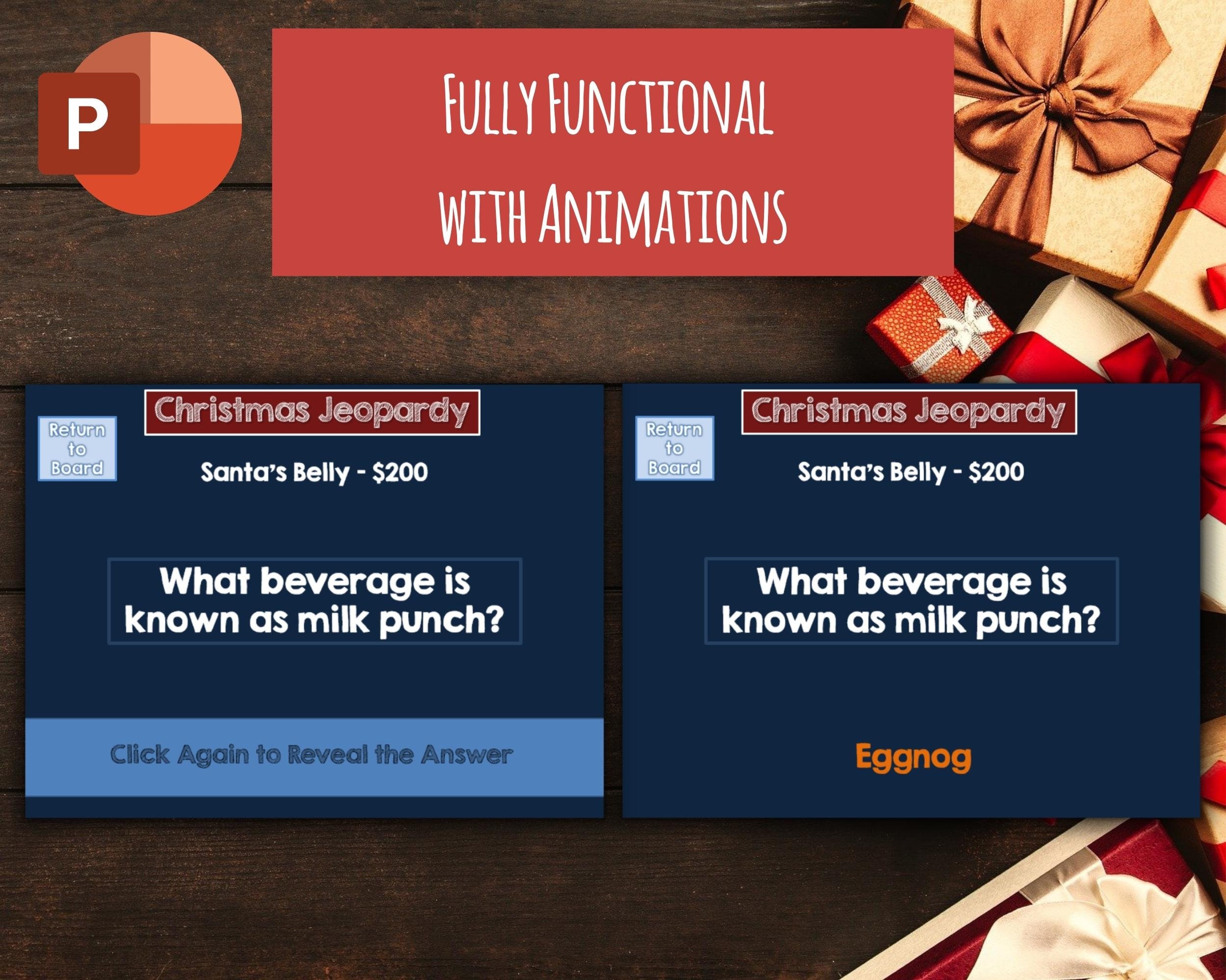 Christmas Jeopardy Powerpoint Game | Christmas Trivia | Zoom Christmas ...