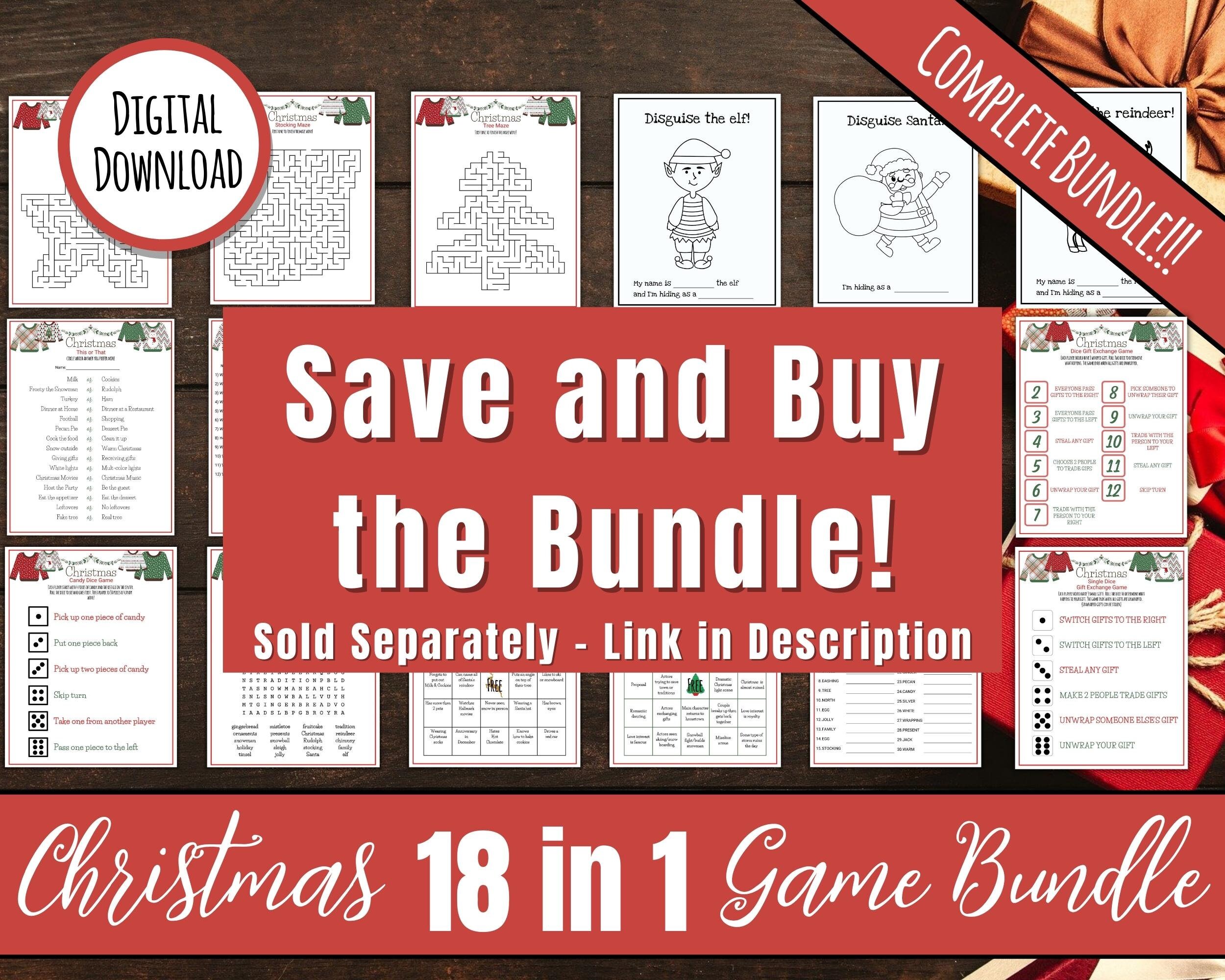 Hallmark Christmas Movie Bingo | Holiday Office Party Games | Christmas ...