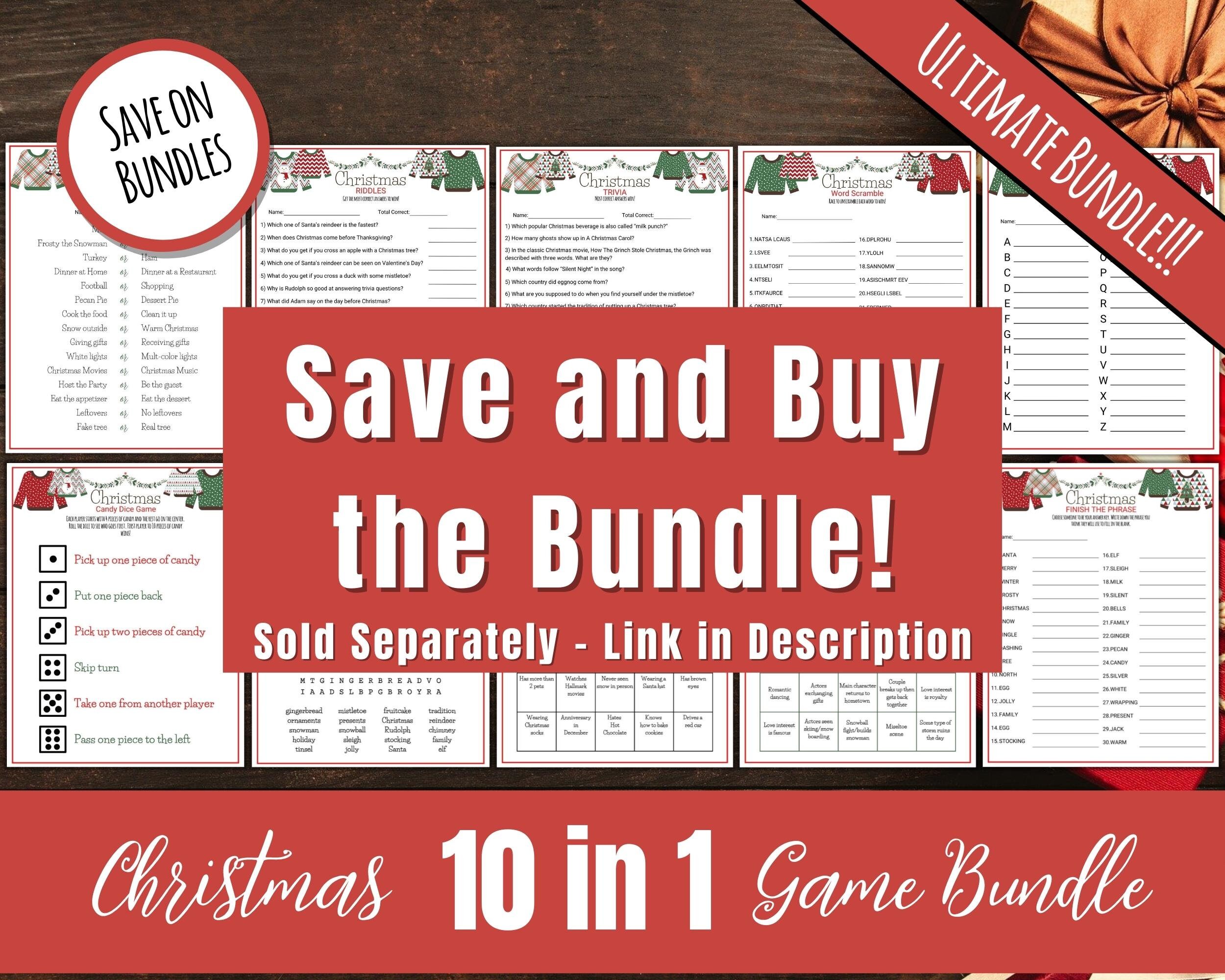 Christmas Trivia Printable Game | Christmas Trivia | Zoom Christmas ...