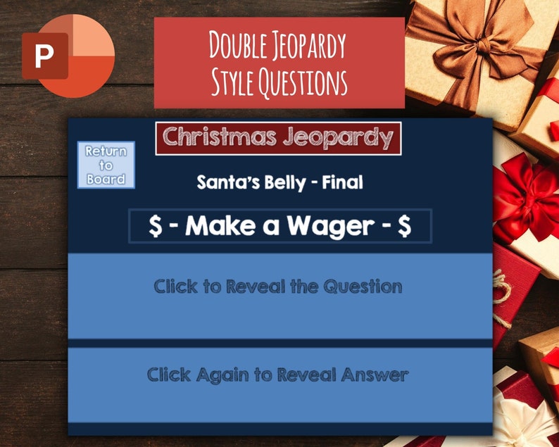 Christmas Jeopardy Powerpoint Game | Christmas Trivia | Zoom Christmas ...