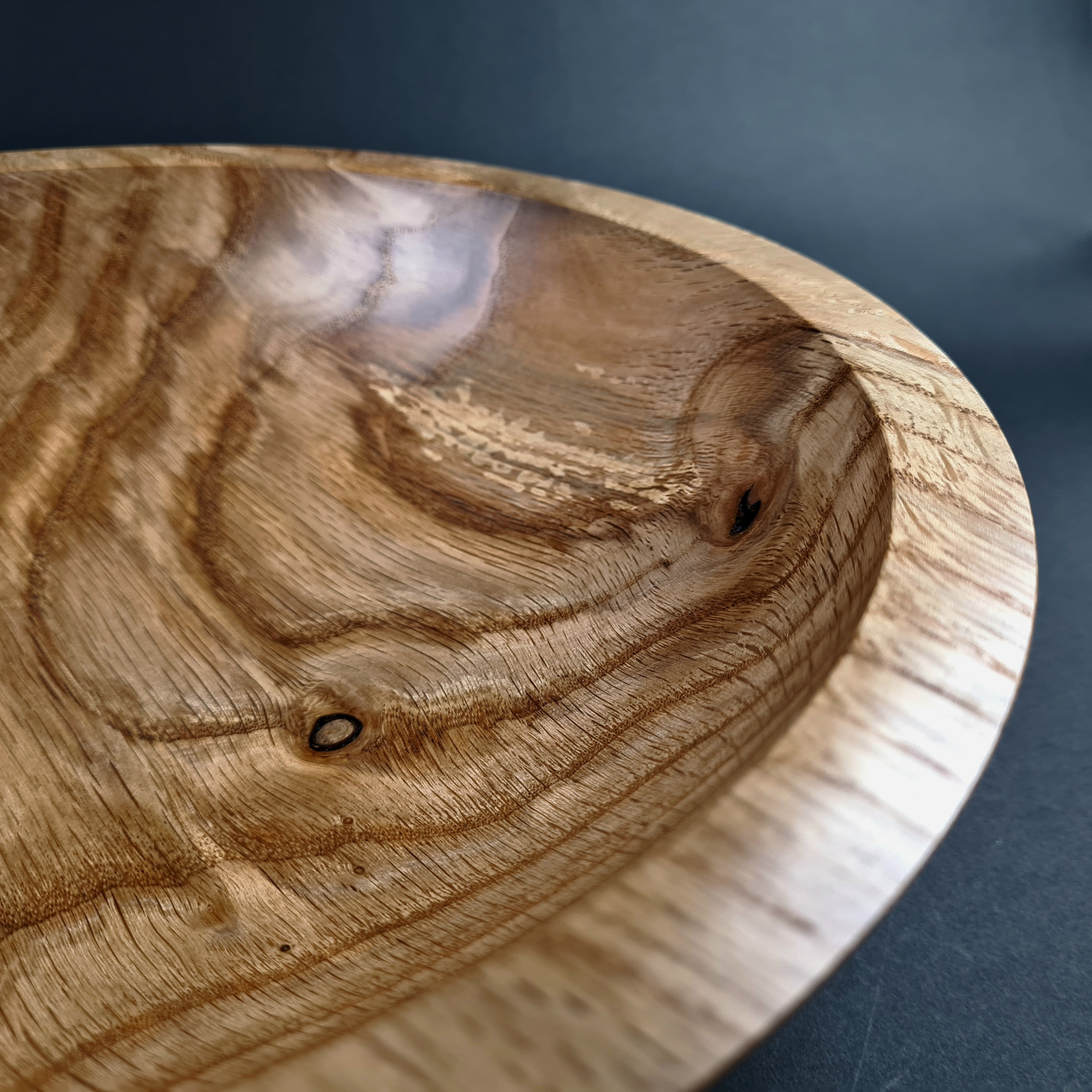 Large Wooden Bowl, Made of Red Oak Wood, Hotel, Restaurant, Kitchen ...