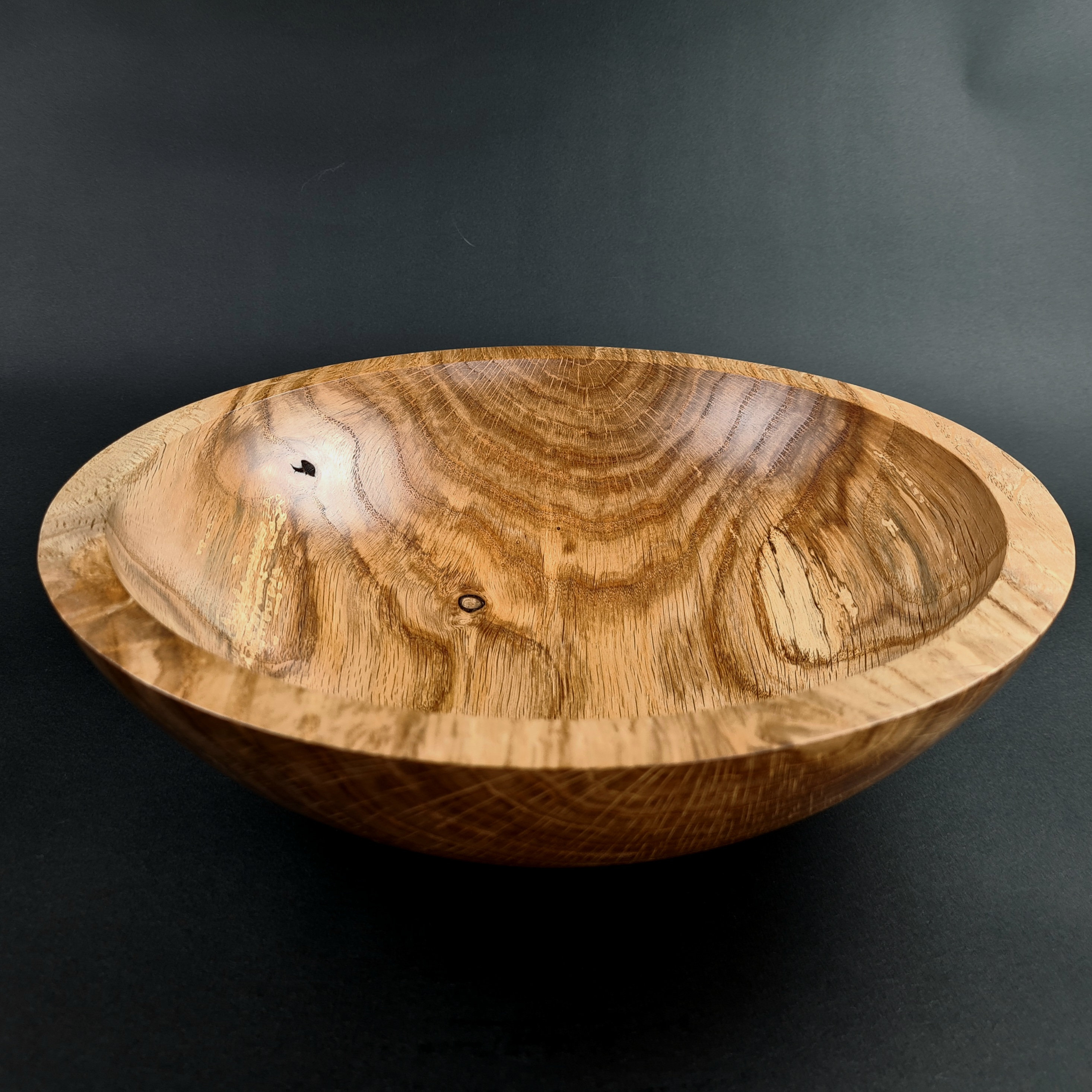 Large Wooden Bowl, Made of Red Oak Wood, Hotel, Restaurant, Kitchen ...