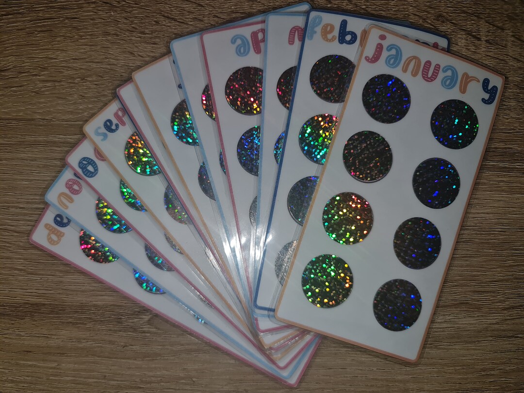 A6 Monthly Mystery Scratch off Savings Challenge (REUSABLE) - Etsy