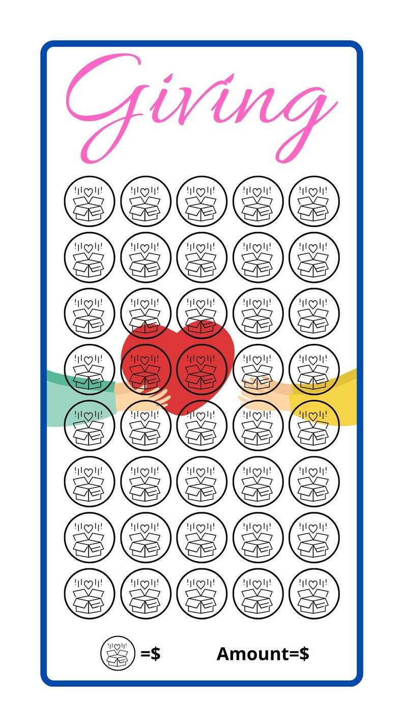 Giving Savings Tracker - Etsy