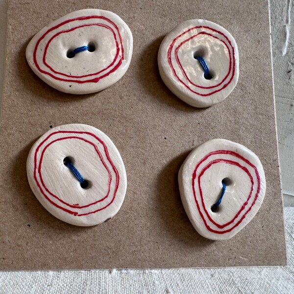 Ceramic Buttons - Etsy