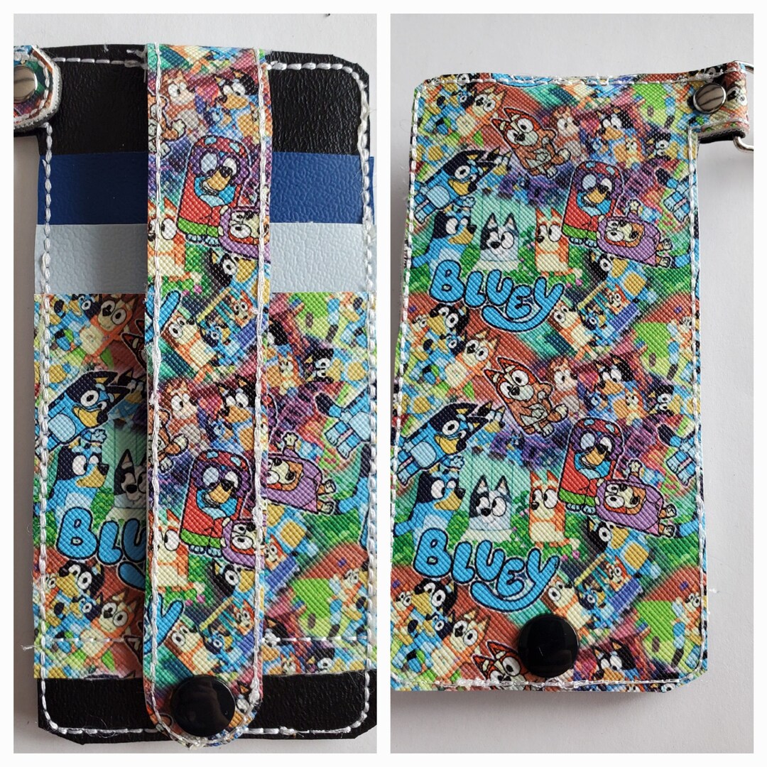 Hanging Card Wallet: Secure Strap, Fun Designs - Etsy