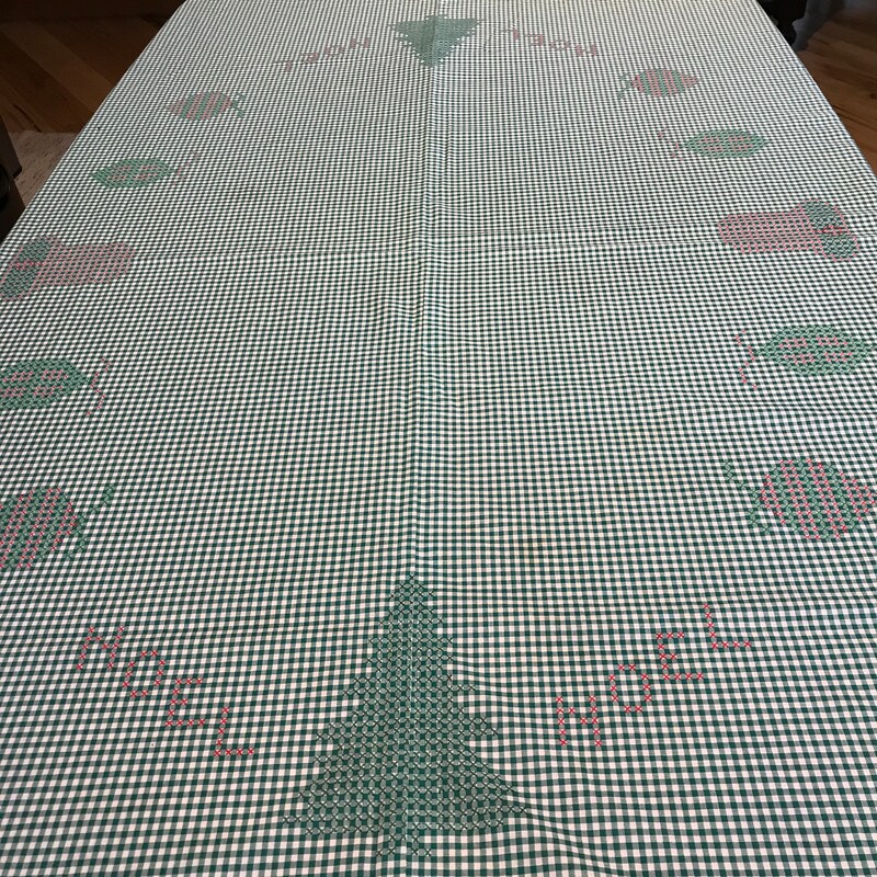 Cross Stitch Gingham Etsy
