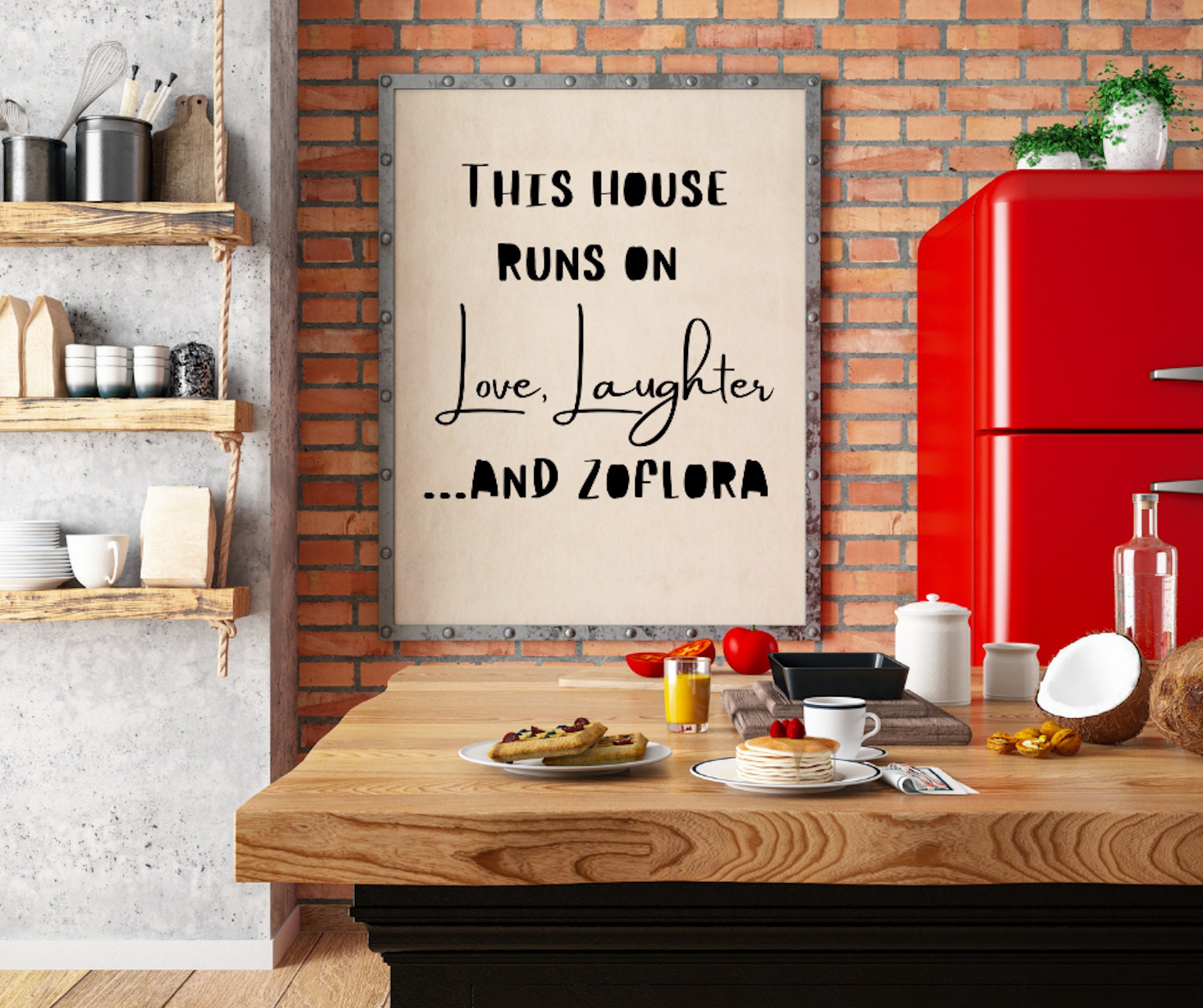 Eye Catching Kitchen Wall Decoration