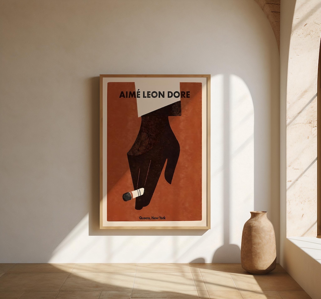 ALD Queens New York Abstract Wall Art | Fine Art Poster - Etsy