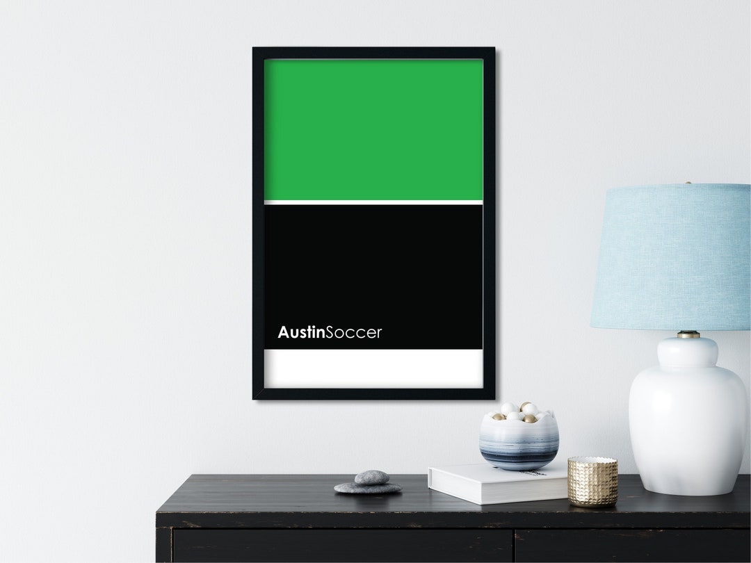 Austin FC Q2 Stadium Colors Poster Texas Art Pantone - Etsy