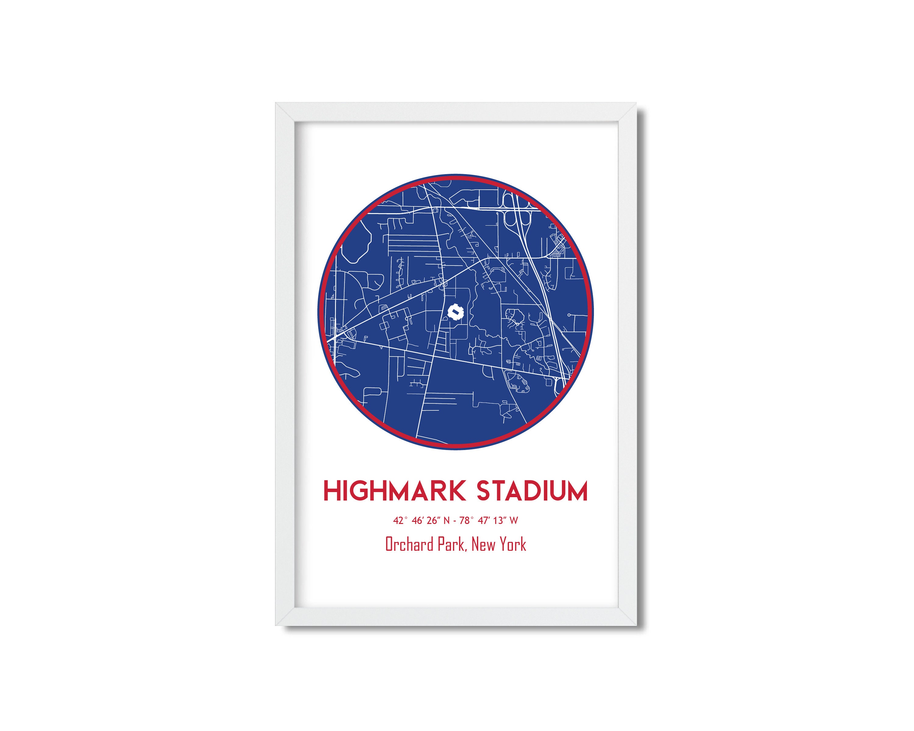 Highmark Stadium, Buffalo Bills, Stadium Map, American Football ...