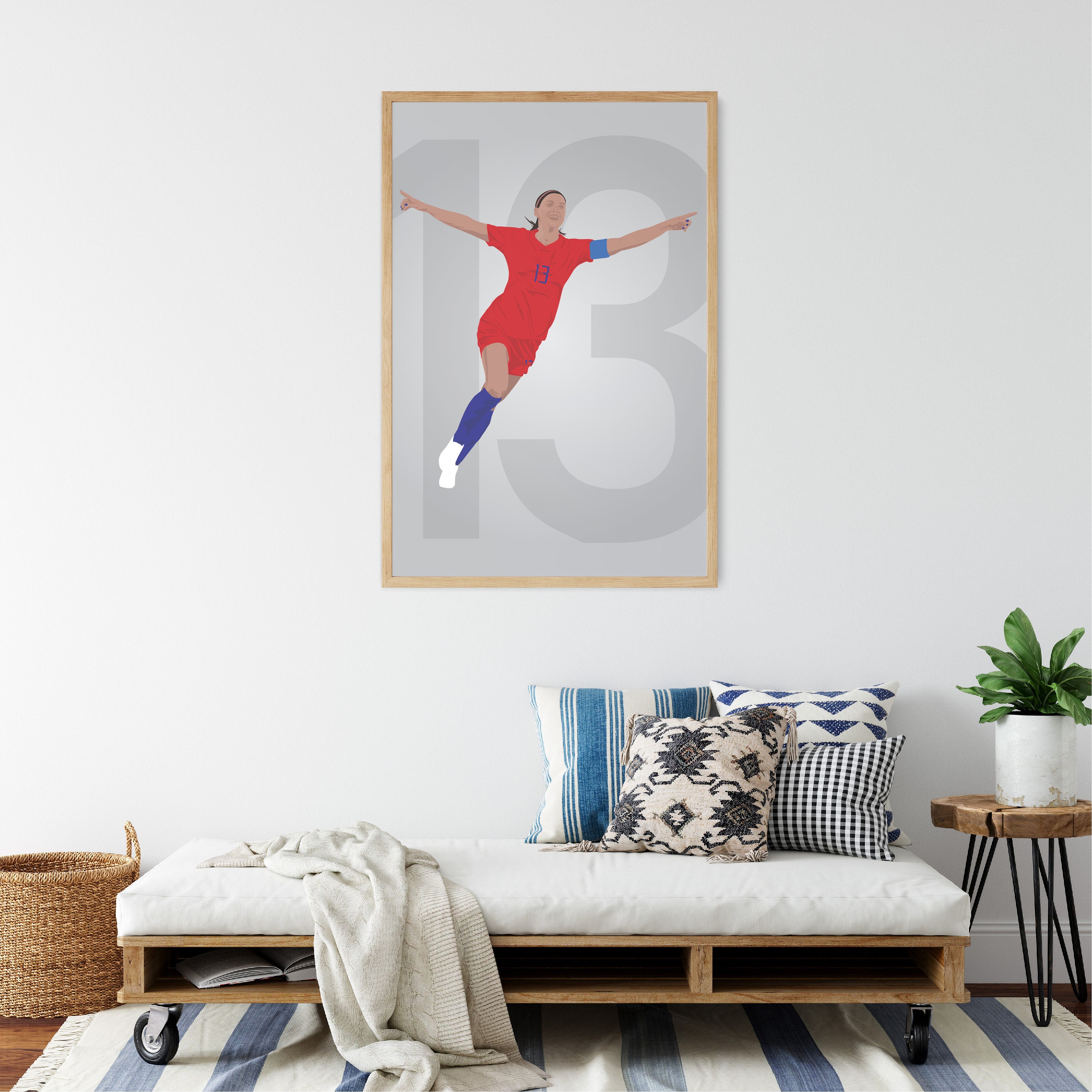 Alex Morgan Print, American Footballer, Orlando Pride Woman, Tottenham ...