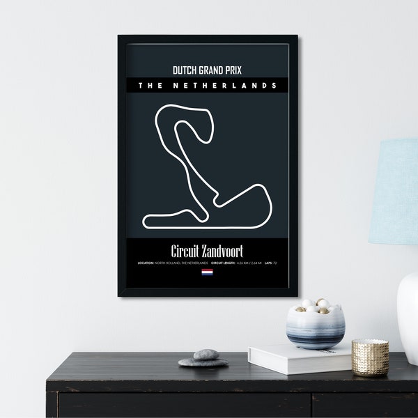 Dutch Gp Map - Etsy