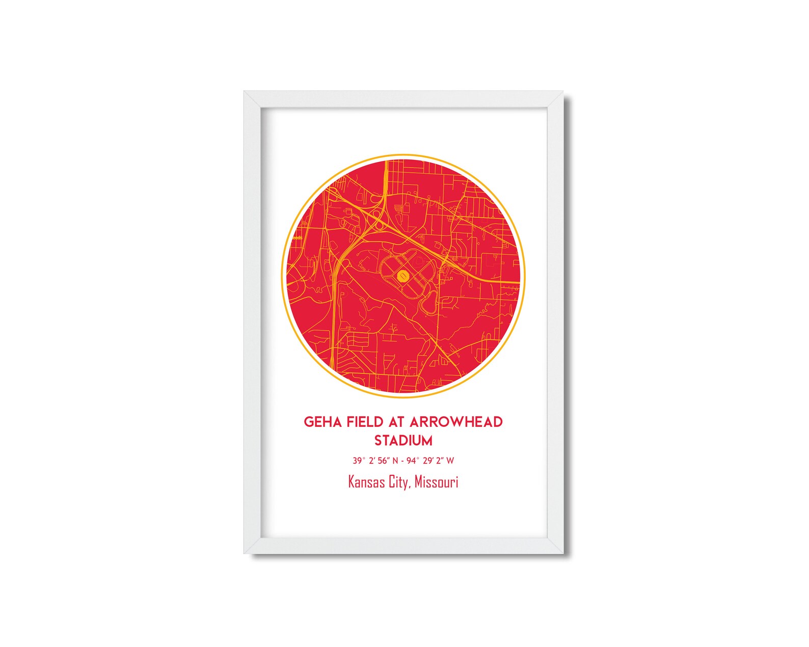 GEHA Field at Arrowhead Stadium, Kansas City Chiefs, NFL Stadium Map ...