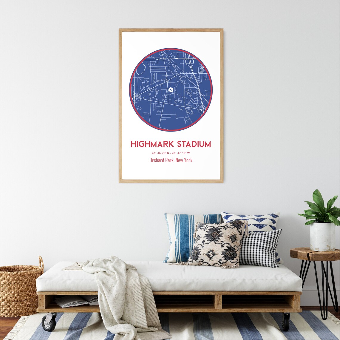 Highmark Stadium, Buffalo Bills, Stadium Map, American Football ...