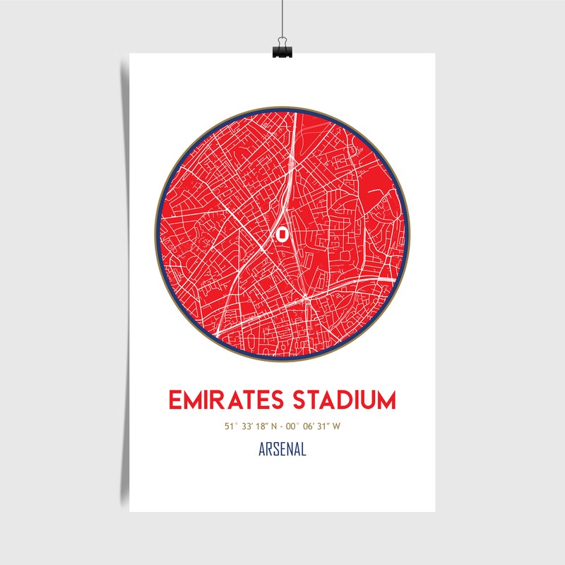 Emirates Stadium - Etsy