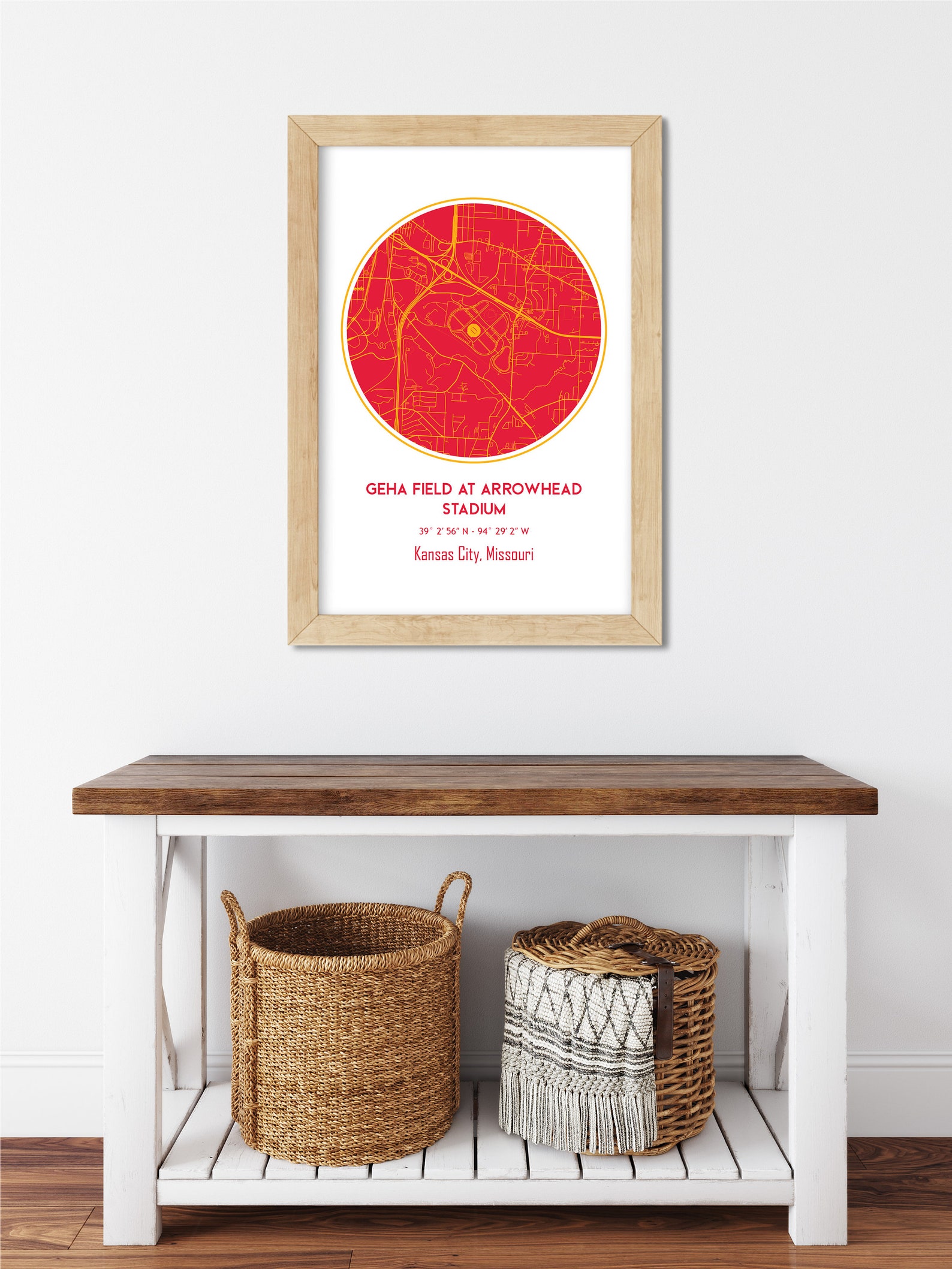 GEHA Field at Arrowhead Stadium, Kansas City Chiefs, NFL Stadium Map ...